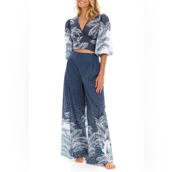 Agua by Agua Bendita | Pants & Jumpsuits | Agua Bendita Mar Arabella Pants Nwt | Poshmark